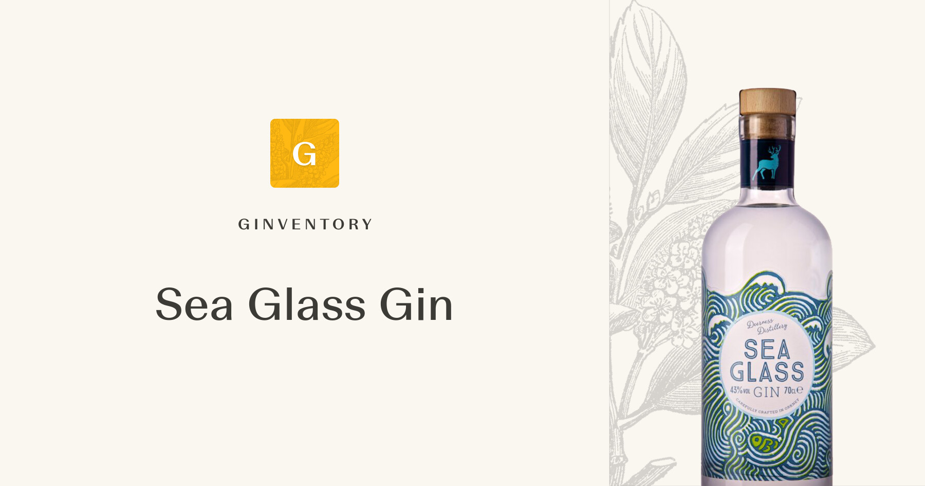 Sea Glass Gin — Gins | Ginventory