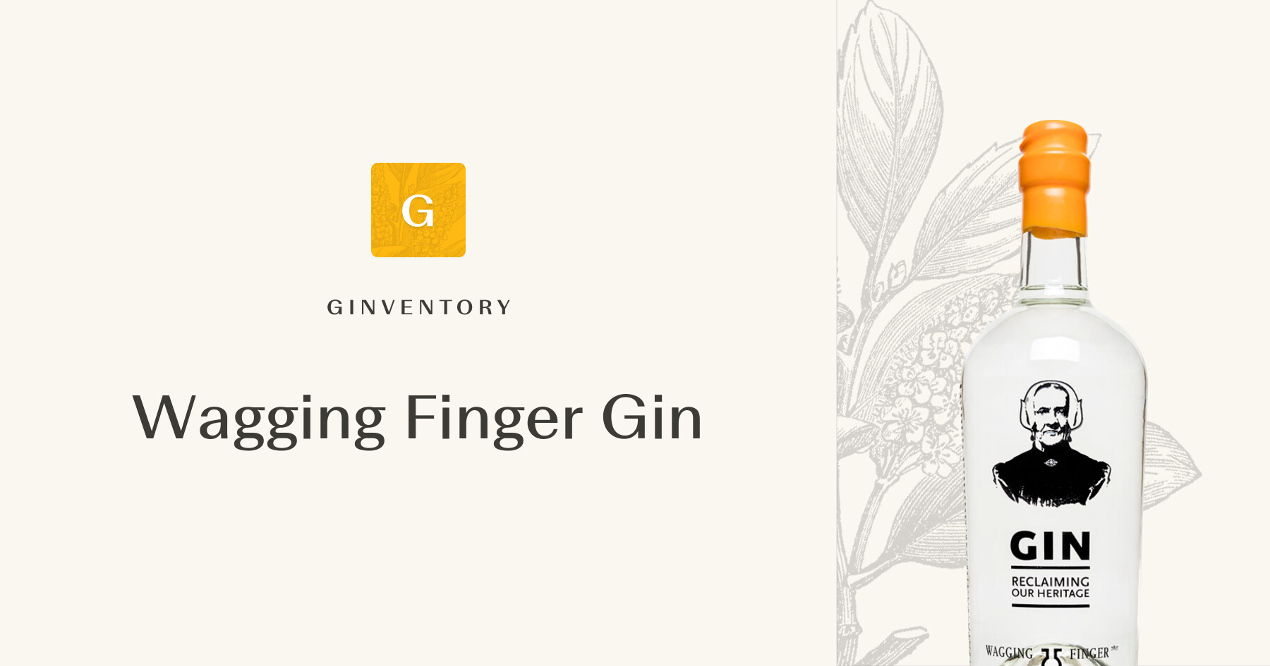 Wagging Finger Gin — Gins | Ginventory