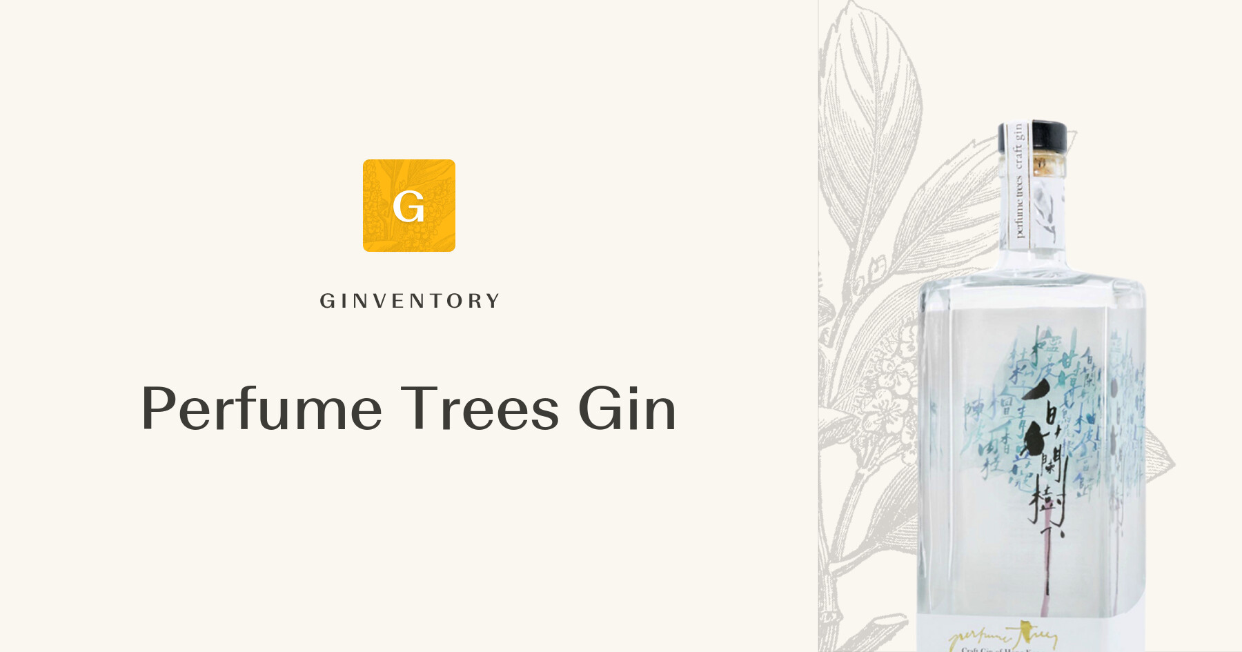 Perfume Trees Gin — Gins | Ginventory