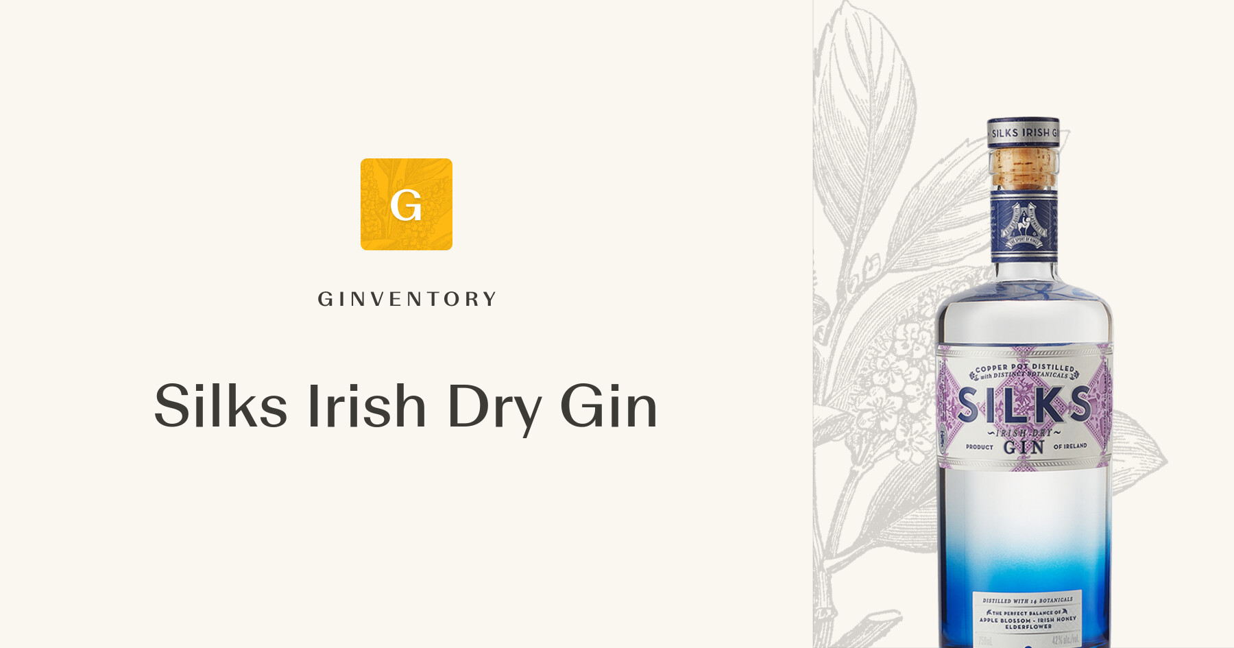 Silks Irish Dry Gin — Gins | Ginventory