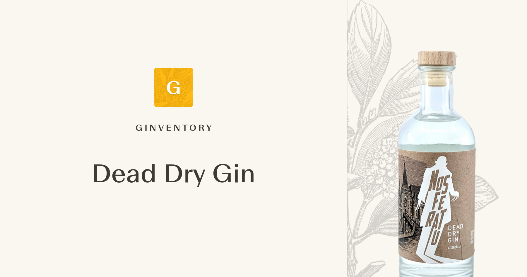 Dead Dry Gin — Gins | Ginventory