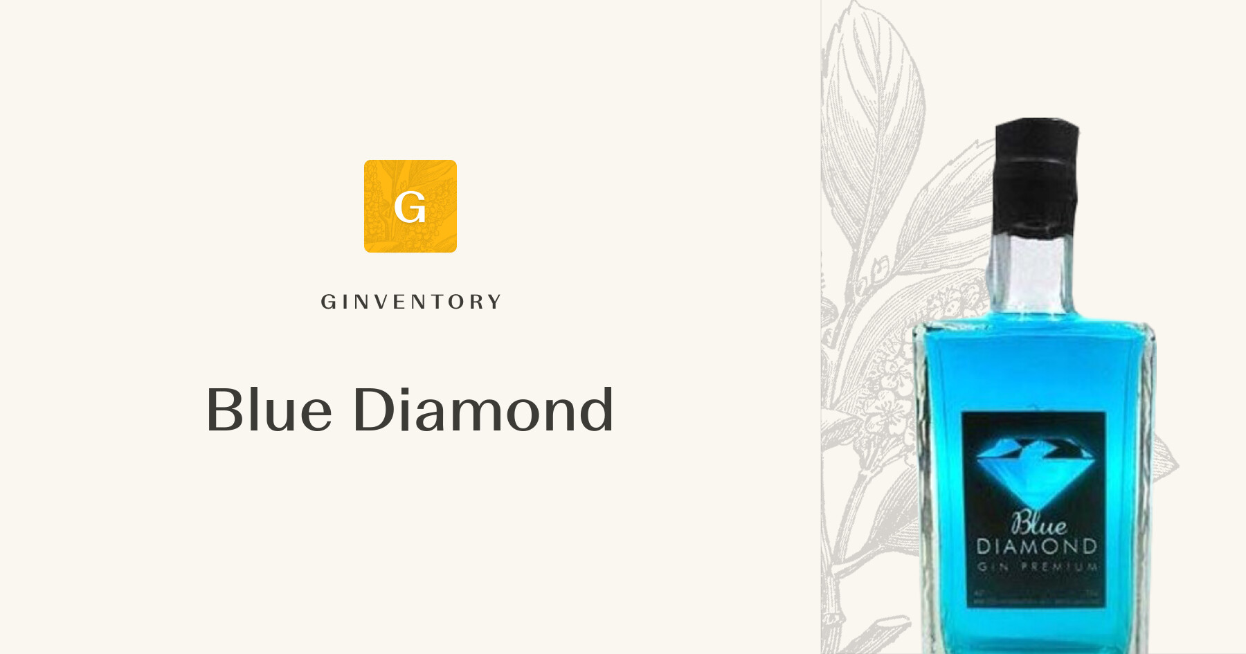 Blue Diamond — Gins | Ginventory