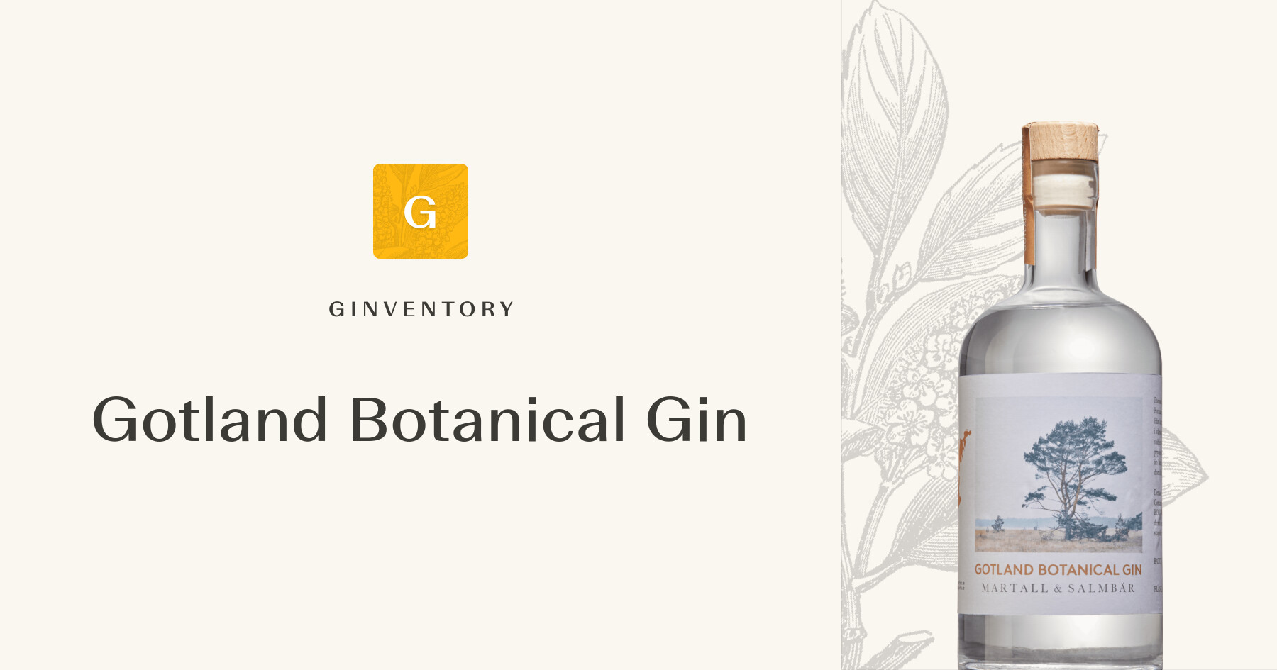 Gotland Botanical Gin — Gins | Ginventory