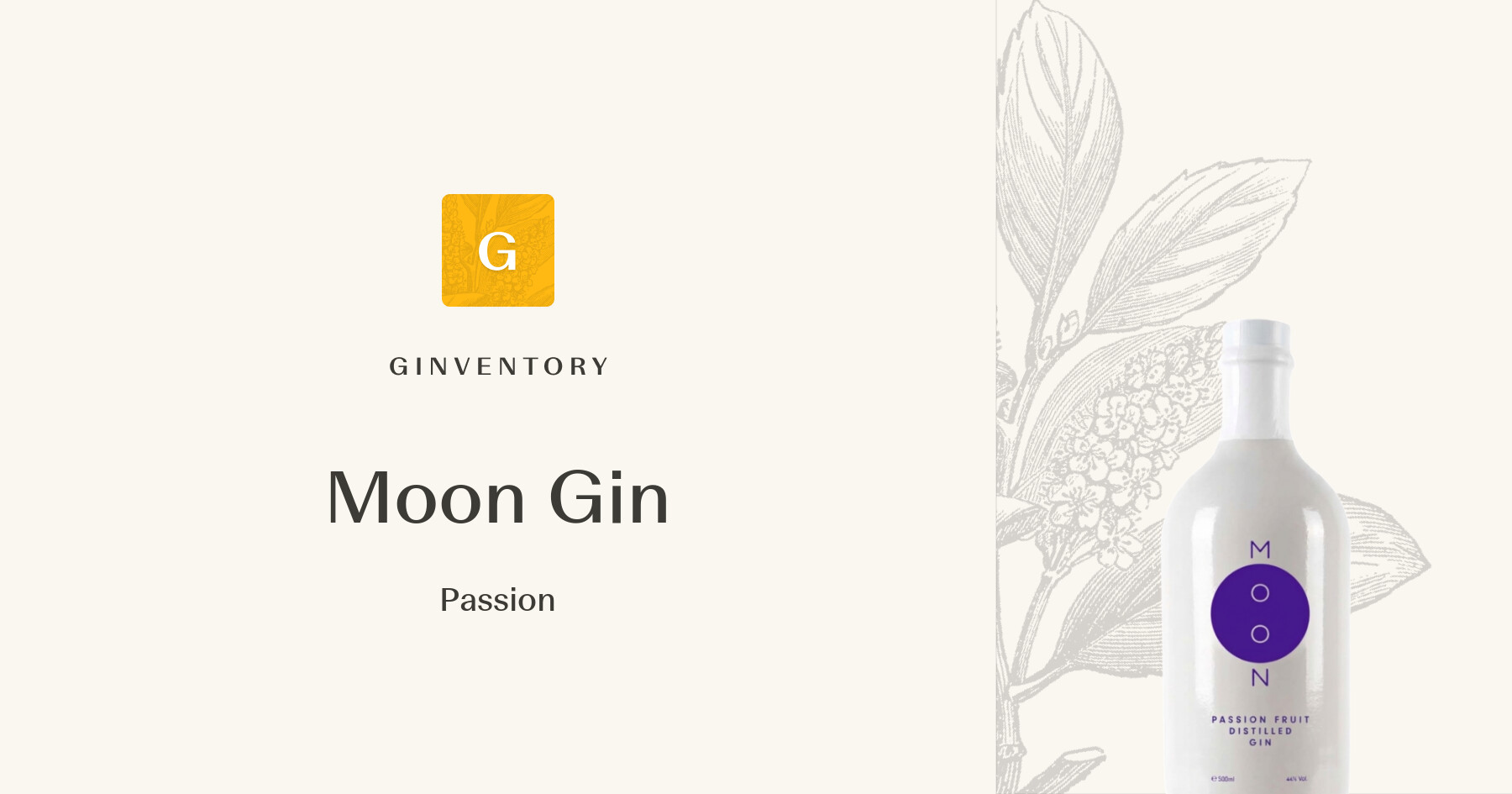 Moon Gin - Passion — Gins | Ginventory