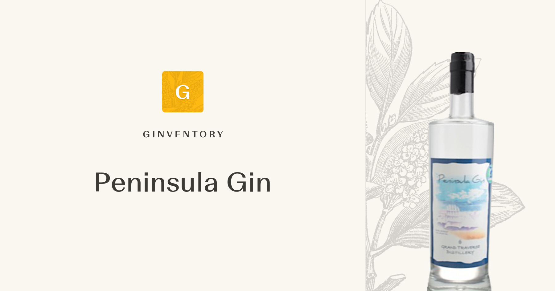 Peninsula Gin — Gins | Ginventory