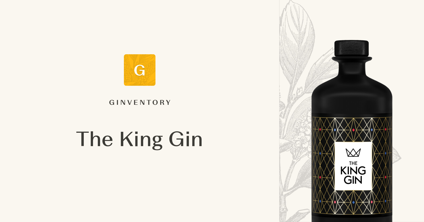 The King Gin — Gins | Ginventory