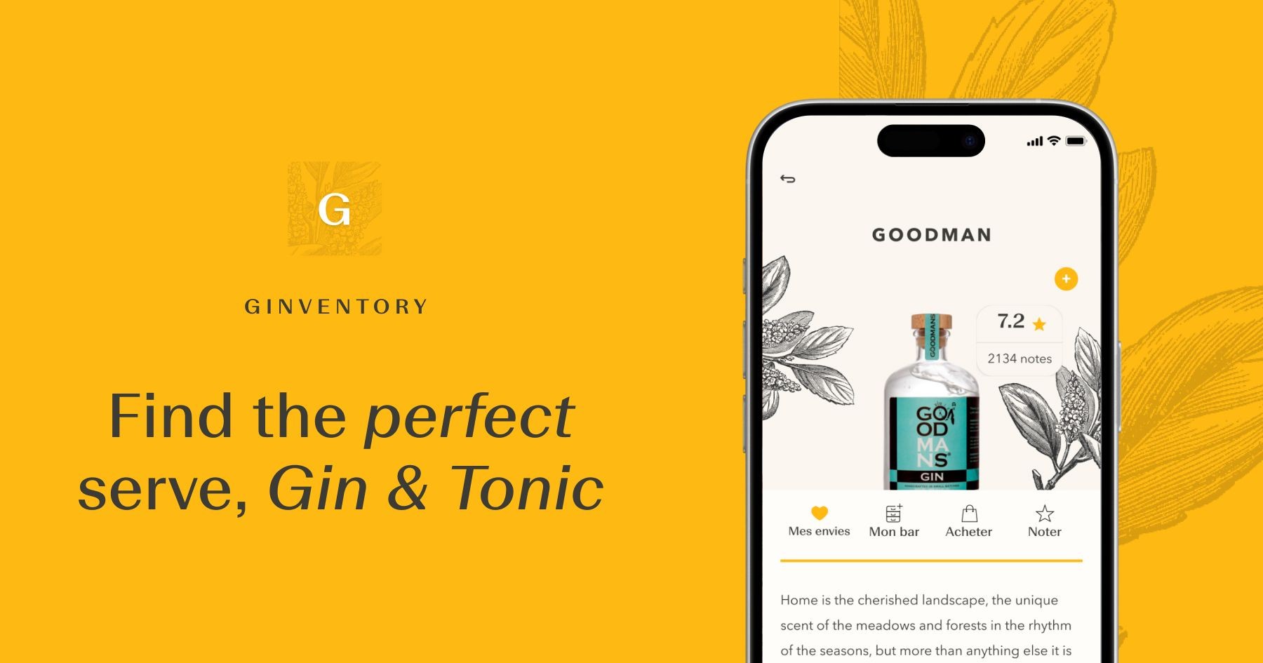 Spruce twig — Garnishes | Ginventory